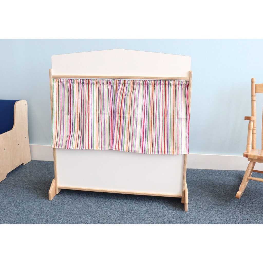 Whitney Brothers Deluxe Puppet Theater with Markerboard – Dramatic Play ...